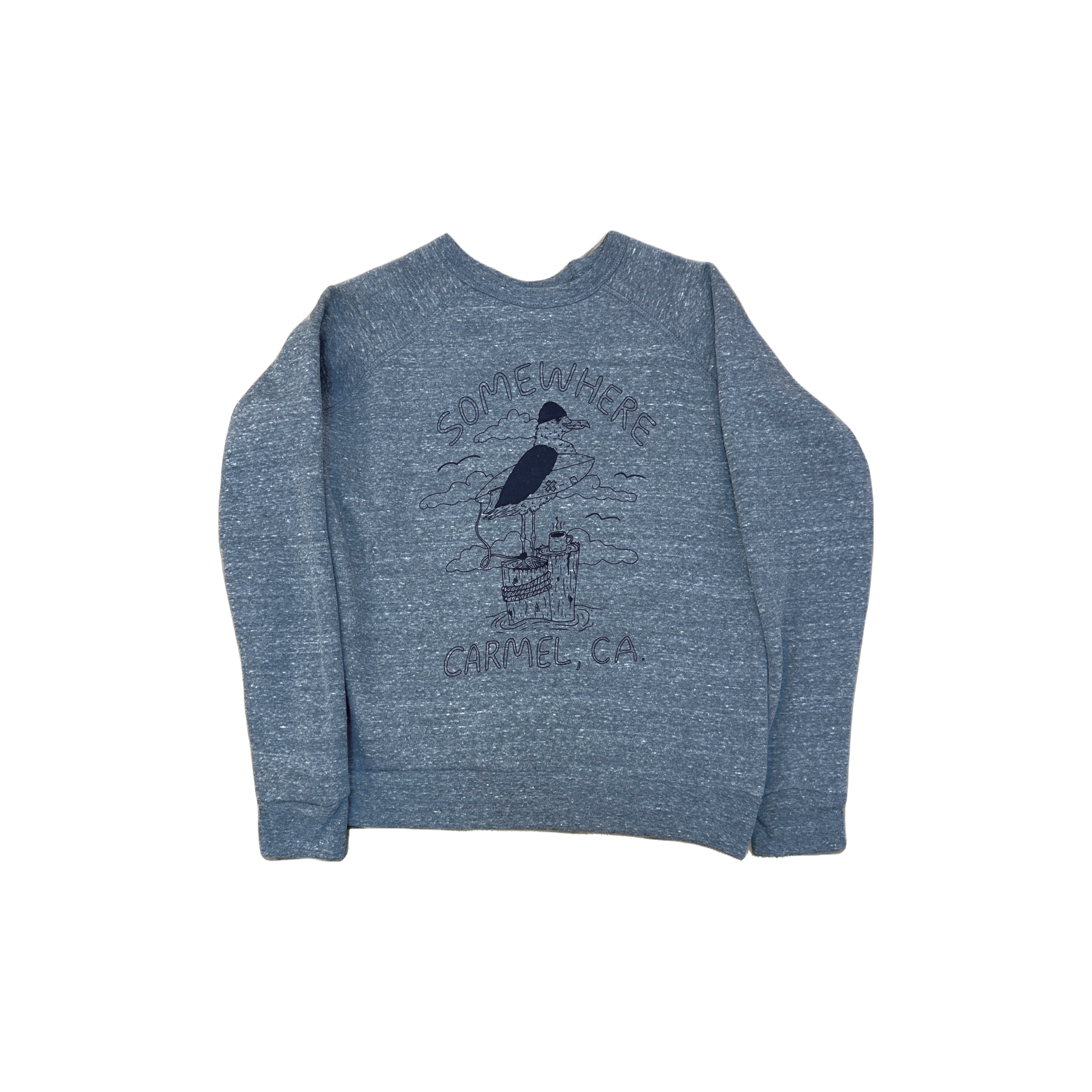 Surfing Seagull - Heather Grey | SOMEWHERE